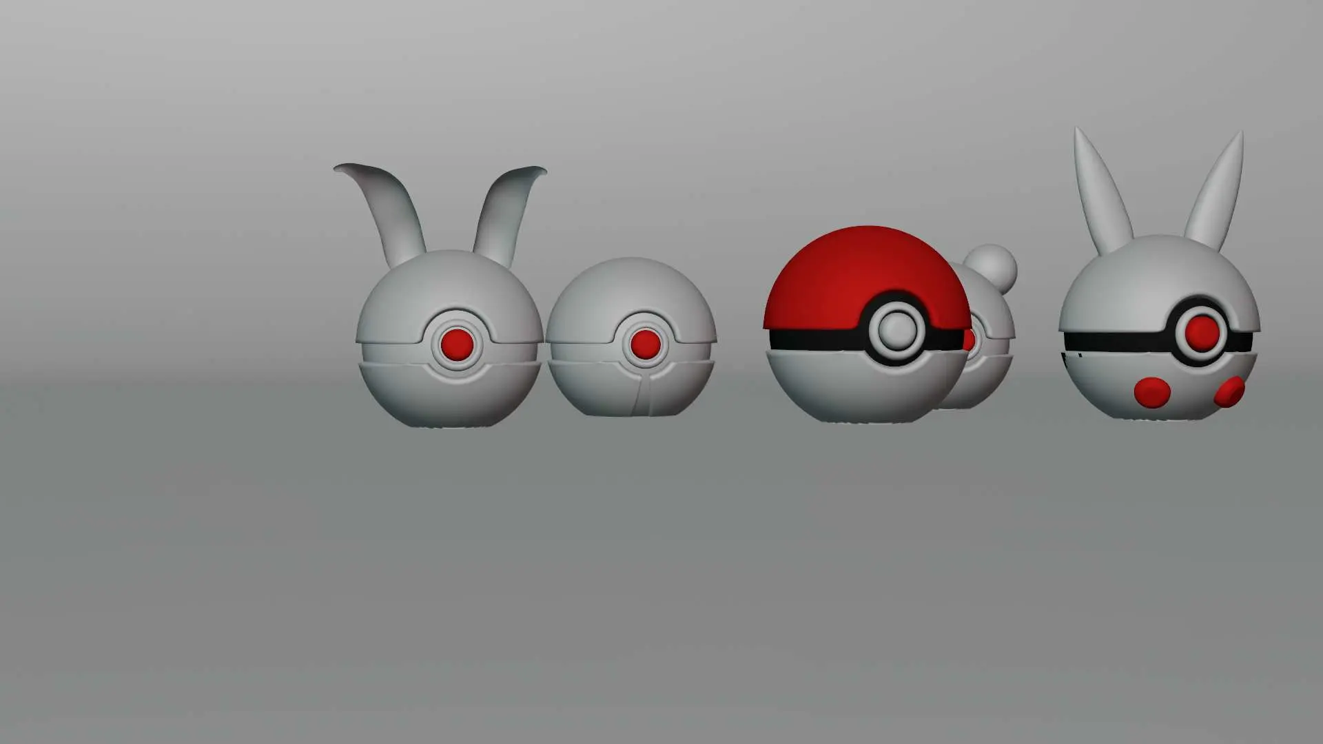 Board Games & Card Games STL Download - pokeball kit by Anukalpgenesis3d
