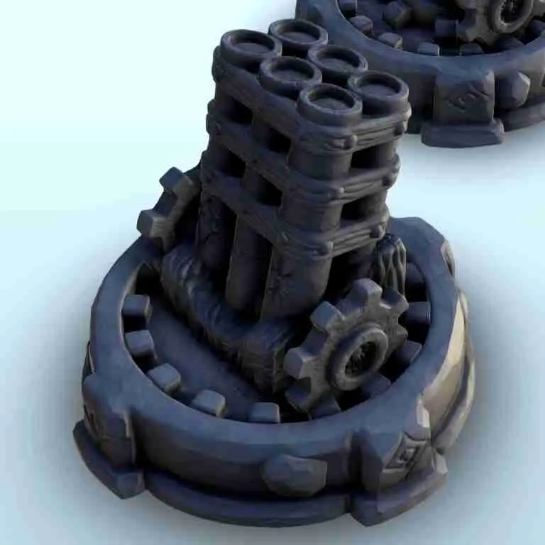 Other STL Download - Set of medieval turrets - miniatures warhammer ...