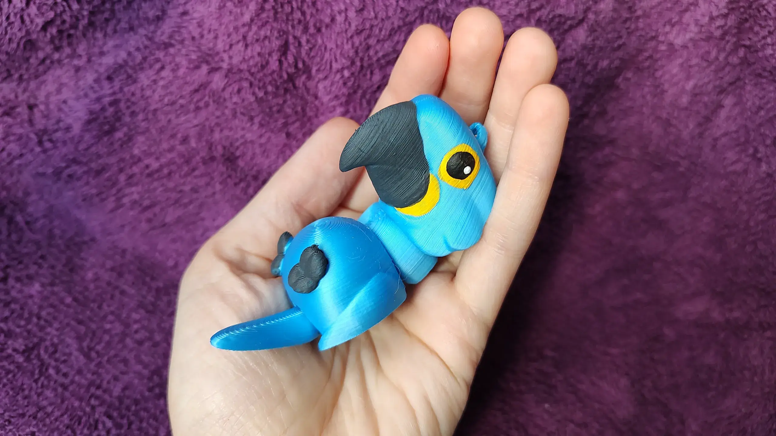 Sculptures & Artworks STL Download - Hyacinth Keychainby Arara