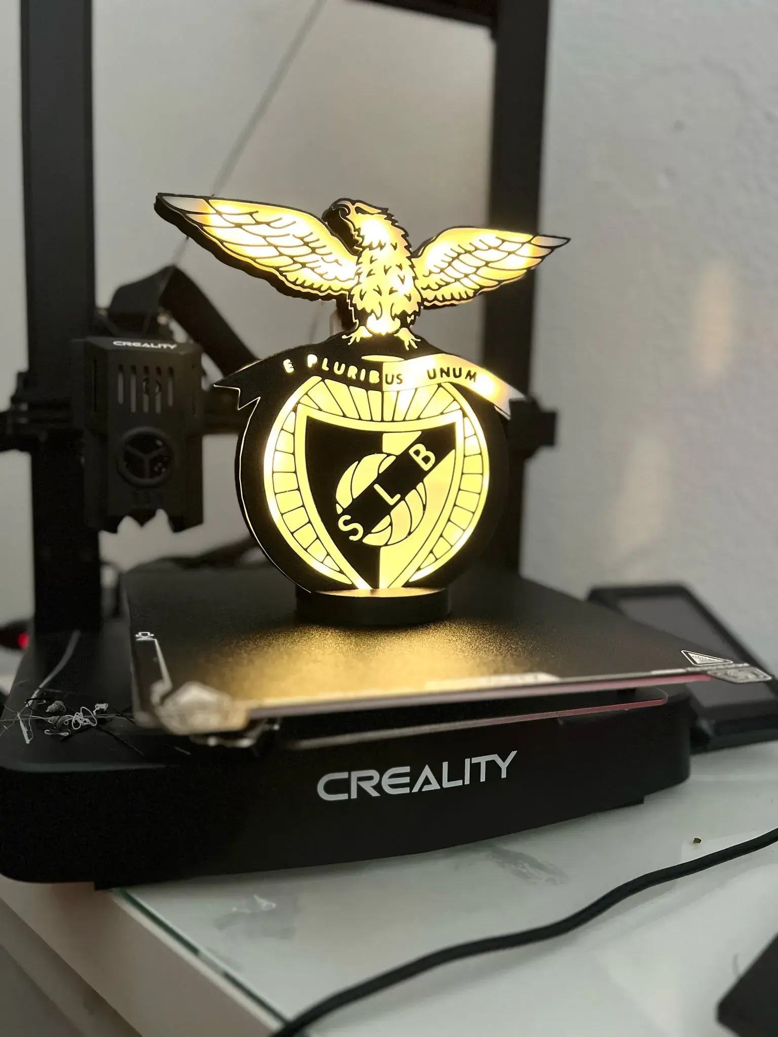3D Printer Files | 3MF File | Benfica lightbox | Creality Cloud