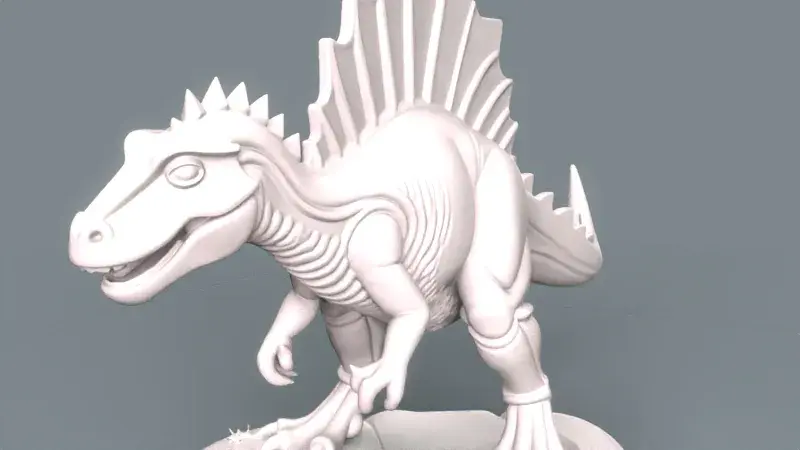 3D Printer Files | 3MF File | Spinosaurus Dinosaur | Creality Cloud