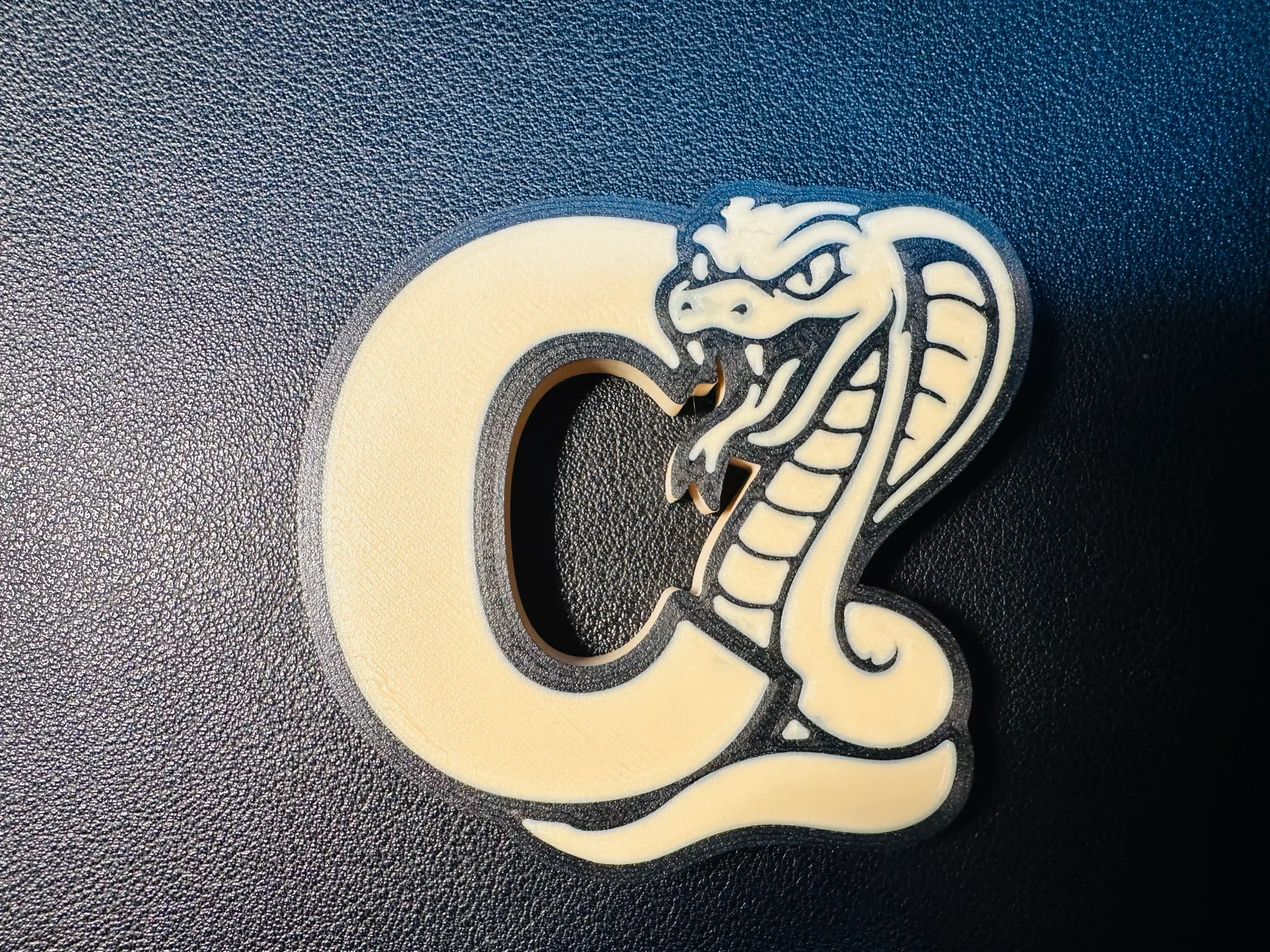 3D Printer Files | 3MF File | Letter C “Cobra” - Animal Alphabet ...