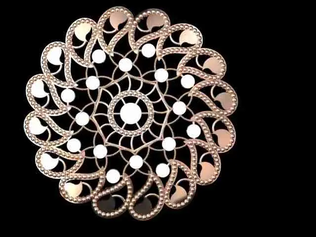 Jewelry & Accessories STL Download - kuwaiti jewellery pendentby ...