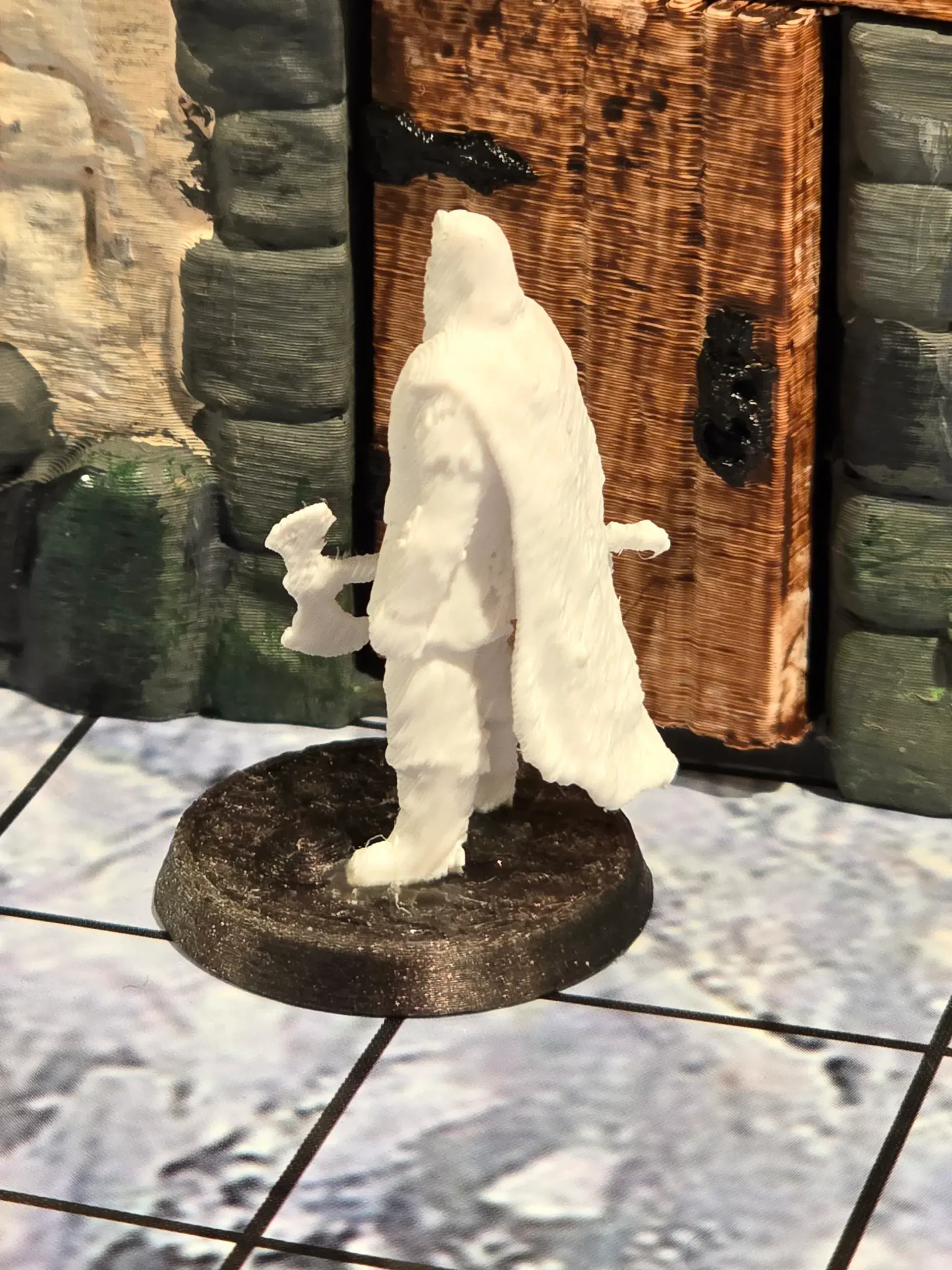 3D Printer Files | 3MF File | Barbarian Fighter RPG Miniature ...