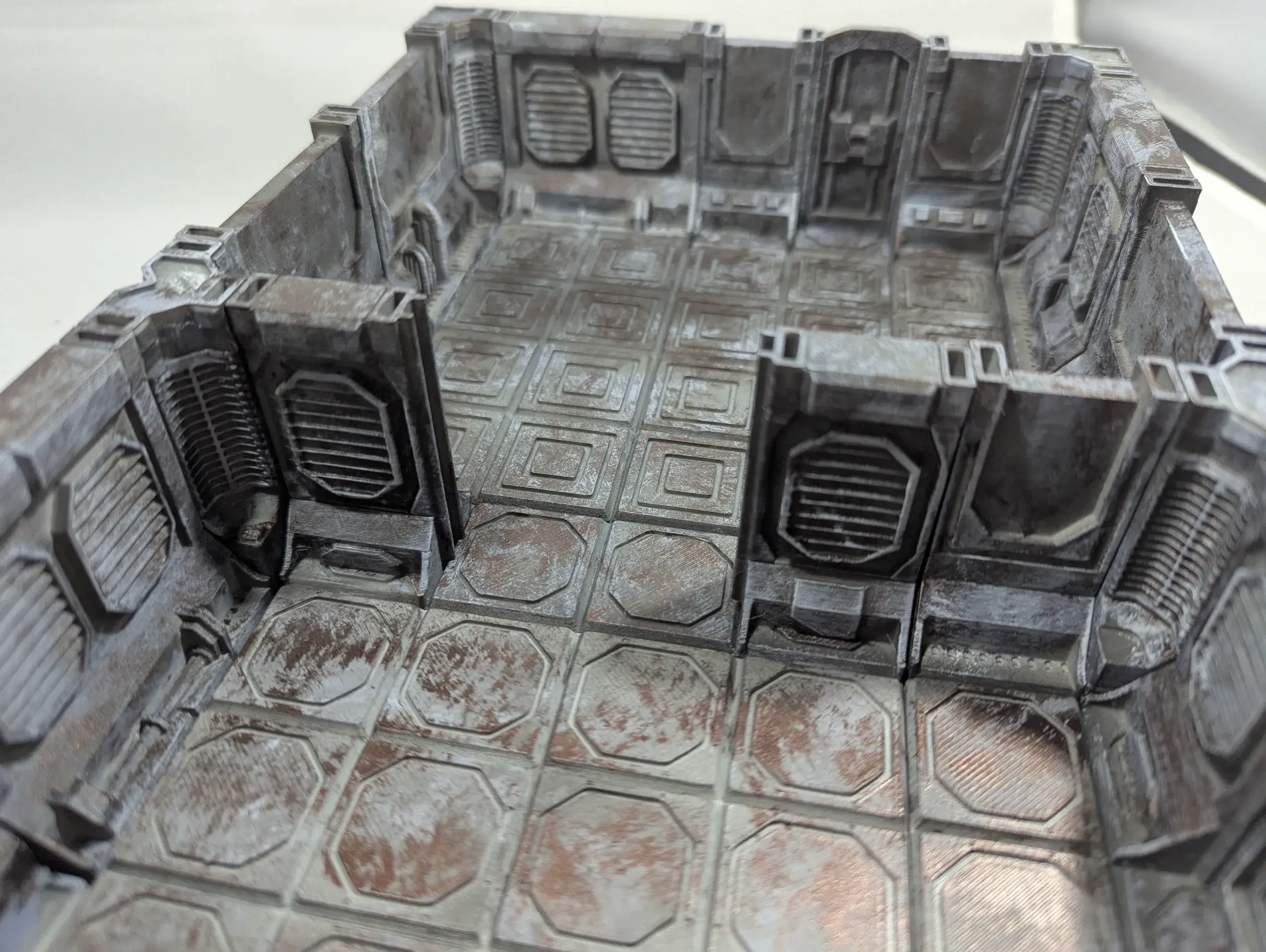 3D Printer Files | 3MF File | Sci fi tile - octagon | Creality Cloud