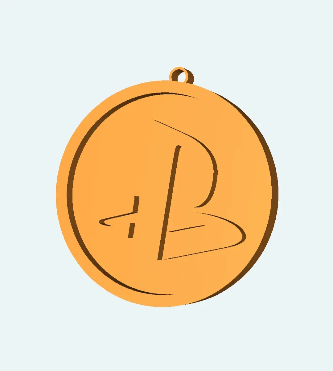 Play Station Keychain Logo | 3D models download | Creality Cloud