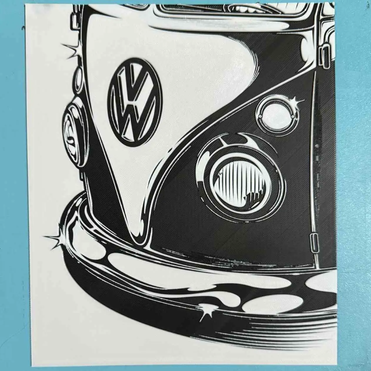 3D Printer Files | 3MF File | VW Bus art | Creality Cloud
