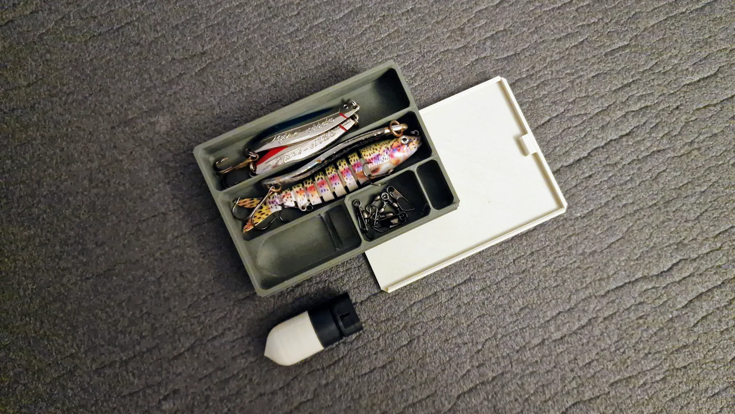3D Printer Files | 3MF File | Pocket Tackle Box – For Lures & Hooks ...