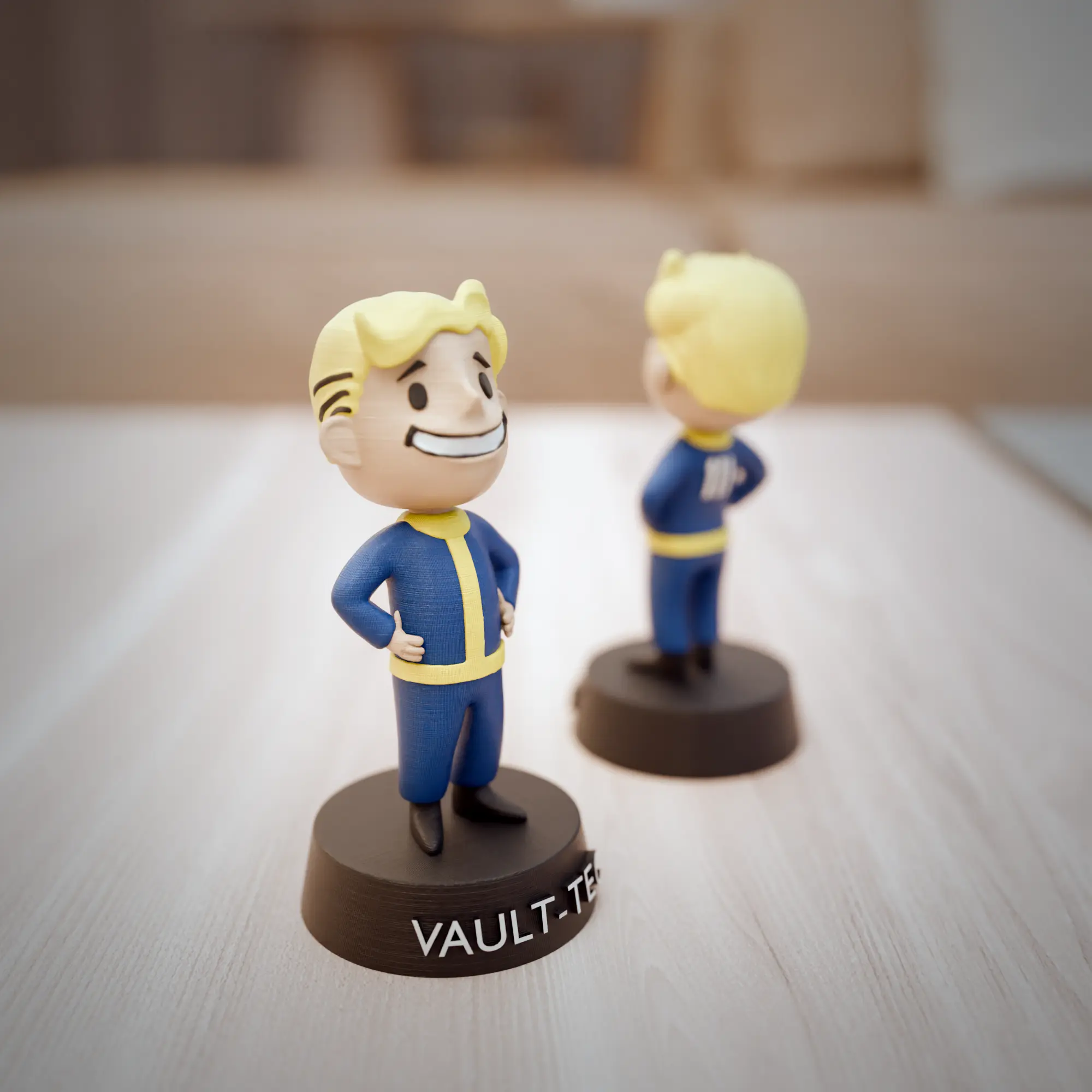 Characters & Creatures STL Download - VAULT BOY FALLOUT SHAKING BOBBLE ...