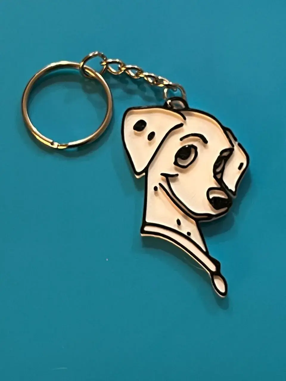 3D Printer Files | 3MF File | Keychain Perdita, 101 Dalmatas | Creality ...
