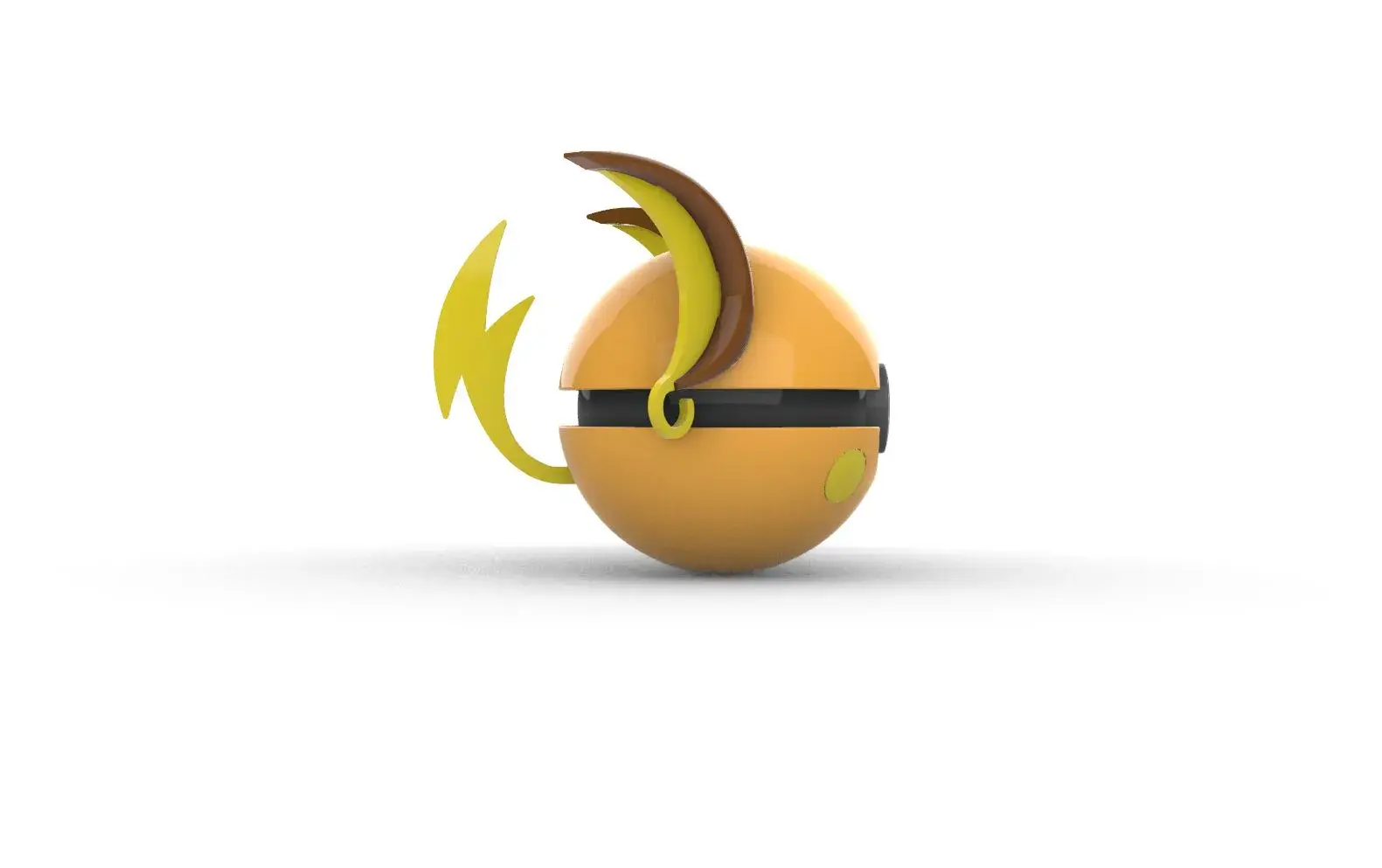 Other STL Download - Pokeball 26 Raichuby Pokeball Empire