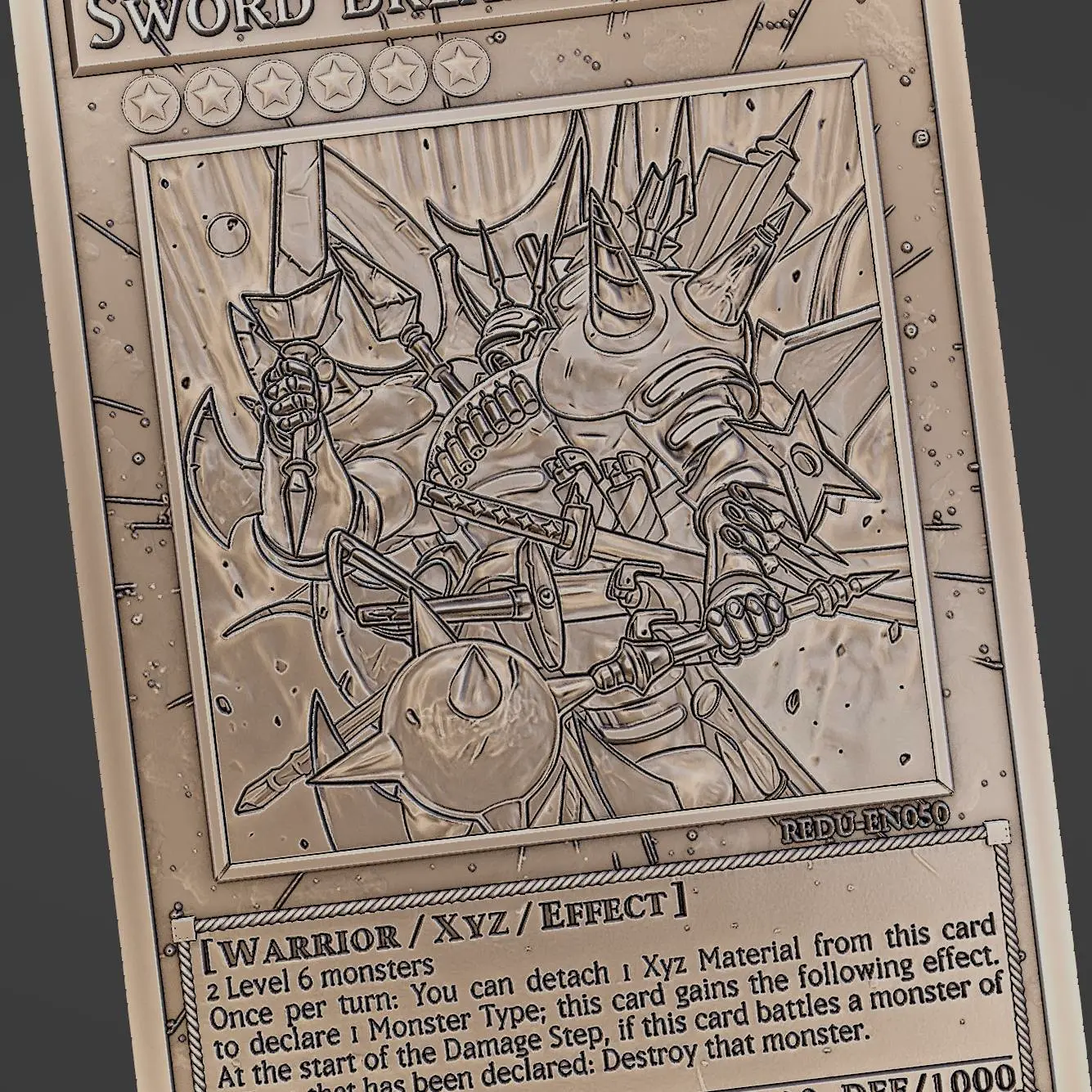3D Printer Files | 3MF File | Sword Breaker - yu-gi-oh! | Creality Cloud