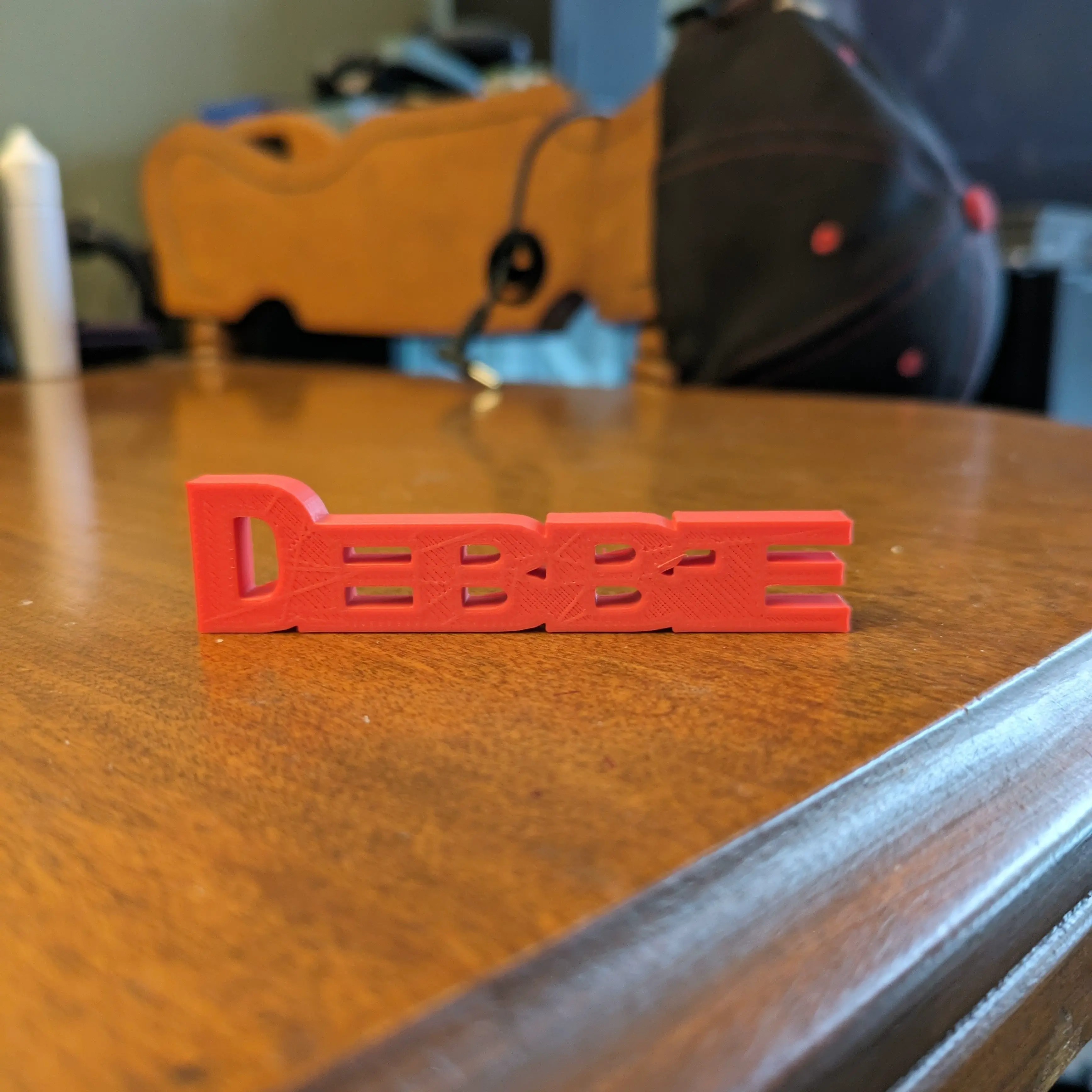 Free Digital Art STL Download - Display Name "Debbie"by Vez766