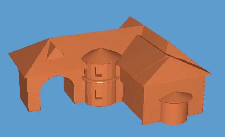 Free Props & Terrain STL Download - Castle Gatehouse by SunnySarasota