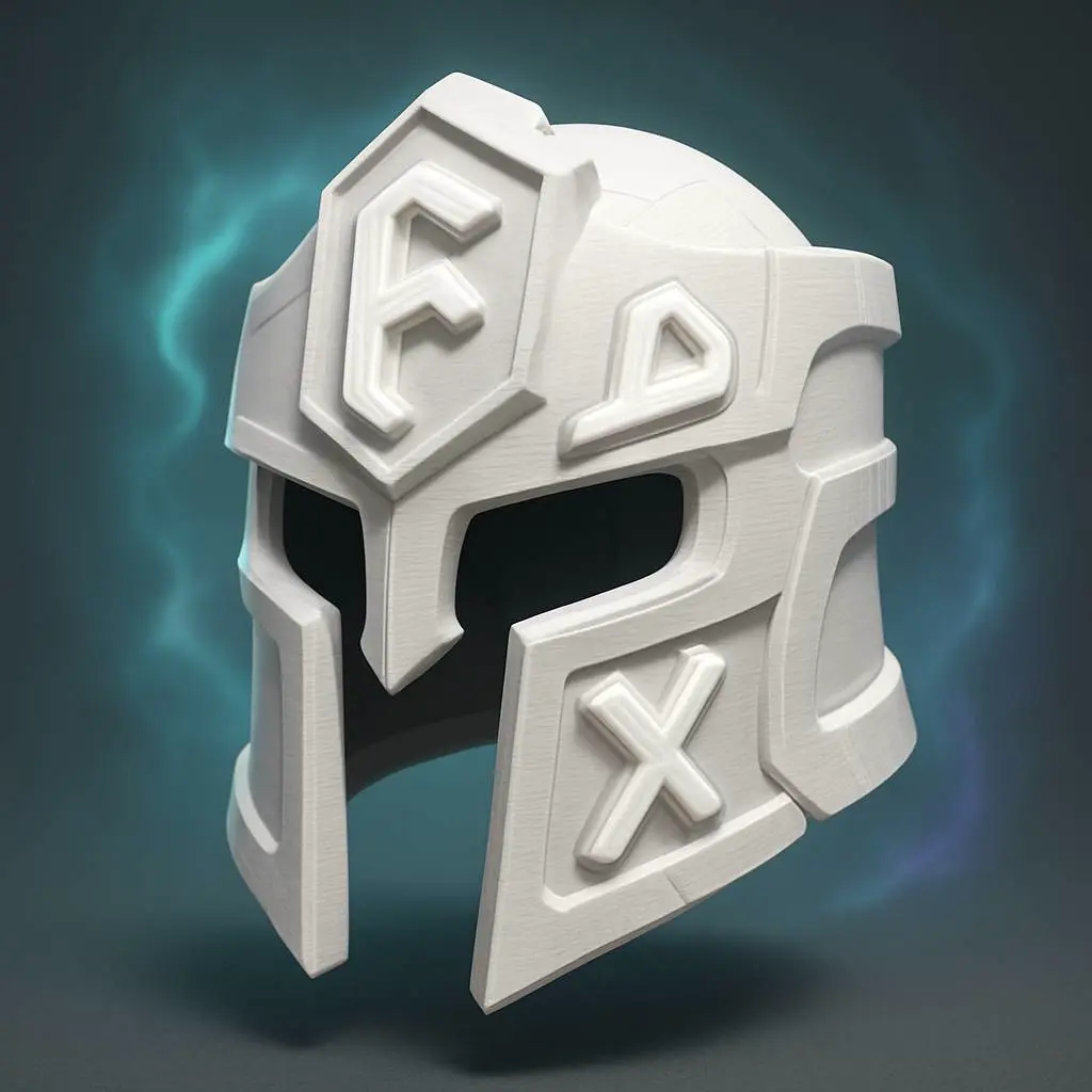 3D Printer Files | 3MF File | Rune Helmet | Creality Cloud