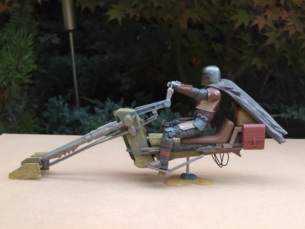 Free Miniature Games & Accessories STL Download - The mandalorian swoop ...