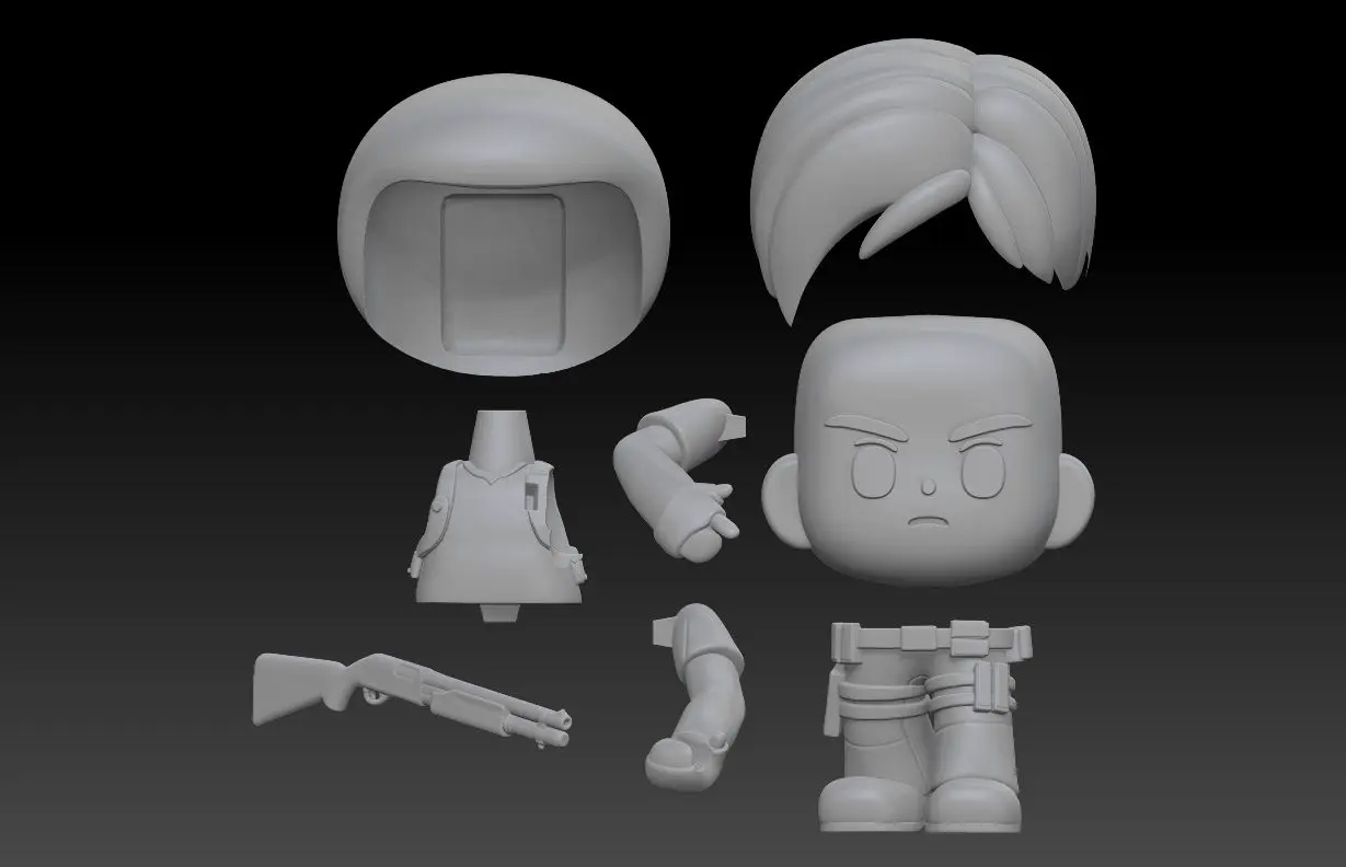 3D Printer Files | 3MF File | LEON CHIBI (RE4) | Creality Cloud