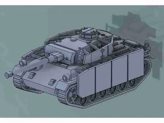 Panzerkampfwagen_III_Ausf | 3D models download | Creality Cloud