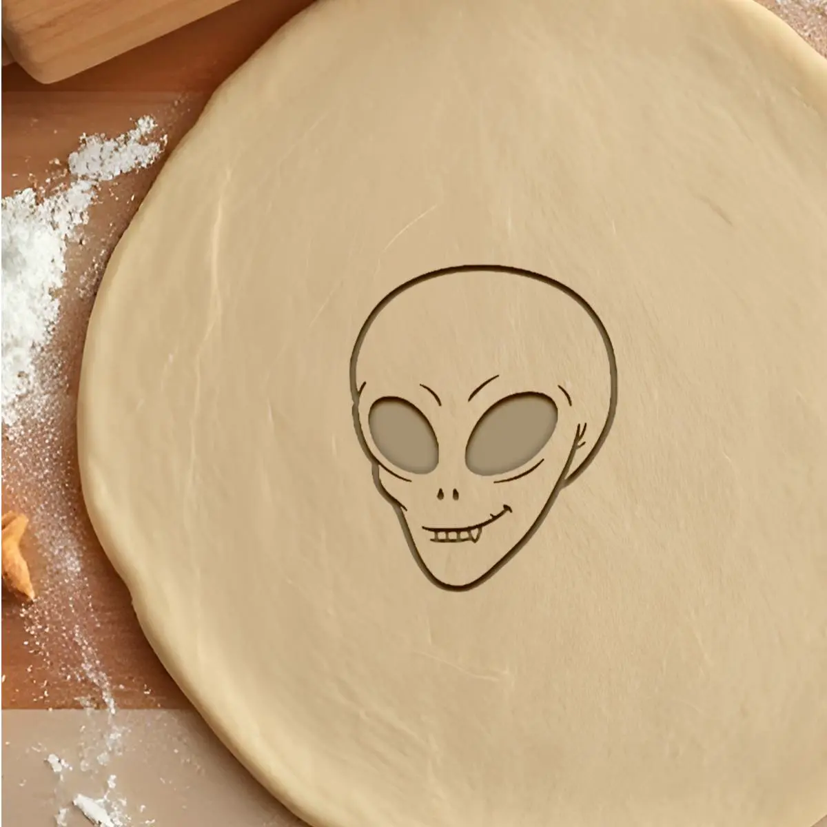 Free Home Decorations & Ornaments STL Download - Crazy Alien Cookie ...