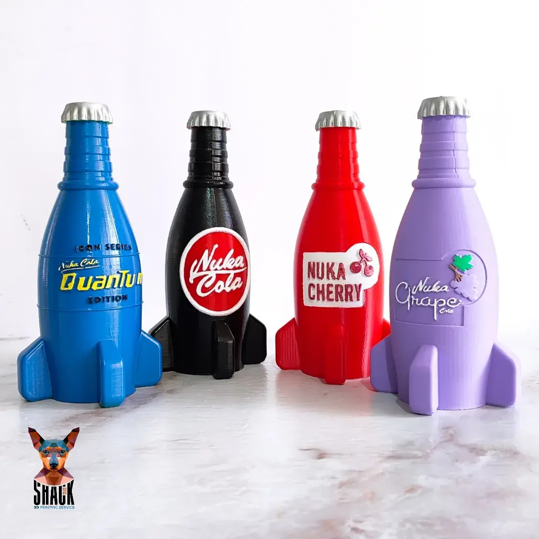 3D Printer Files | 3MF File | Nuka Bottles- Fallout | Creality Cloud