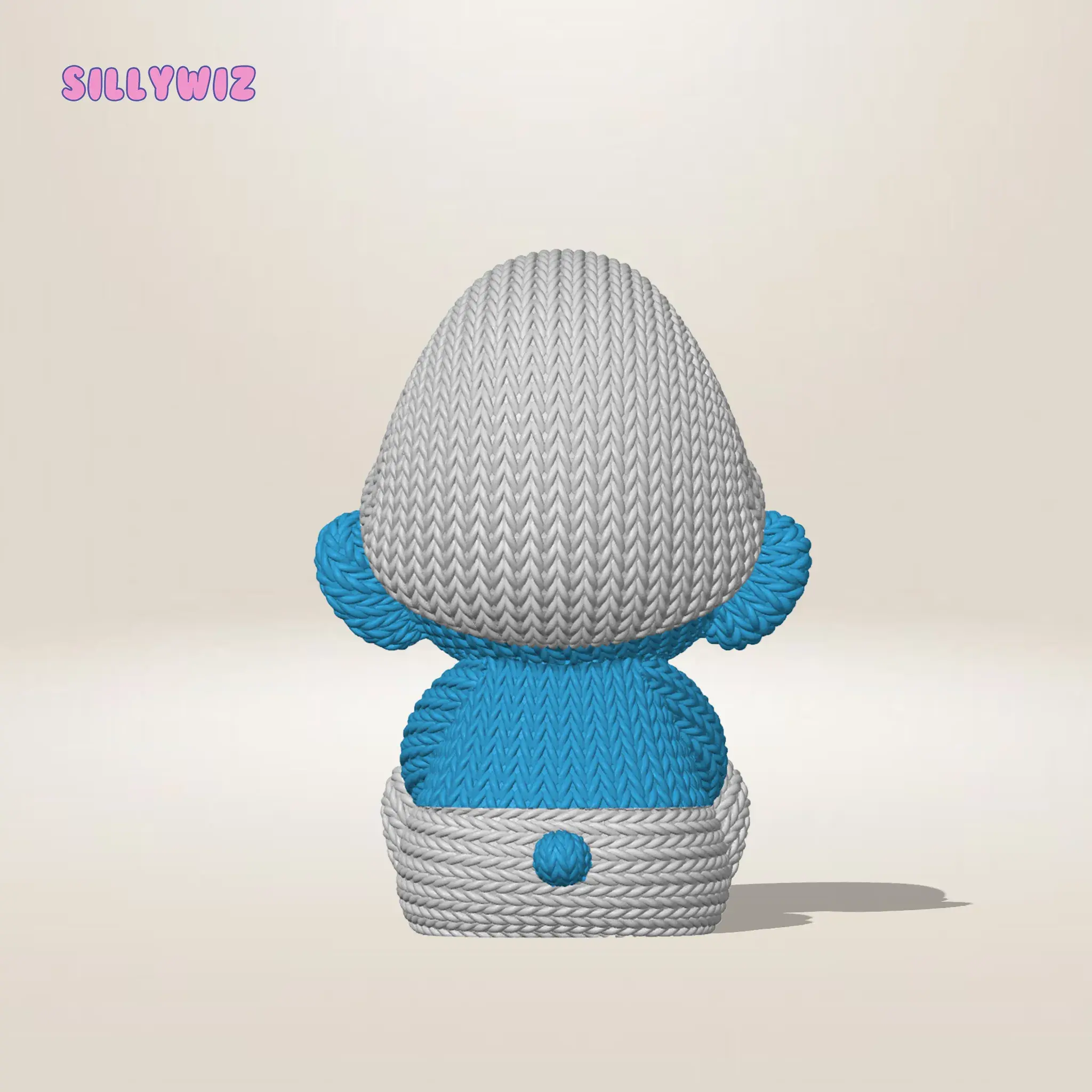 Characters & Creatures STL Download - The Smurfs - Smurf Knitted ...