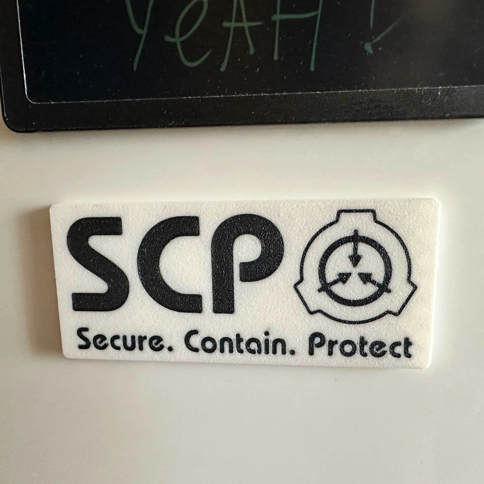 3D Printer Files | 3MF File | SCP Foundation Fridge Magnet | Creality Cloud