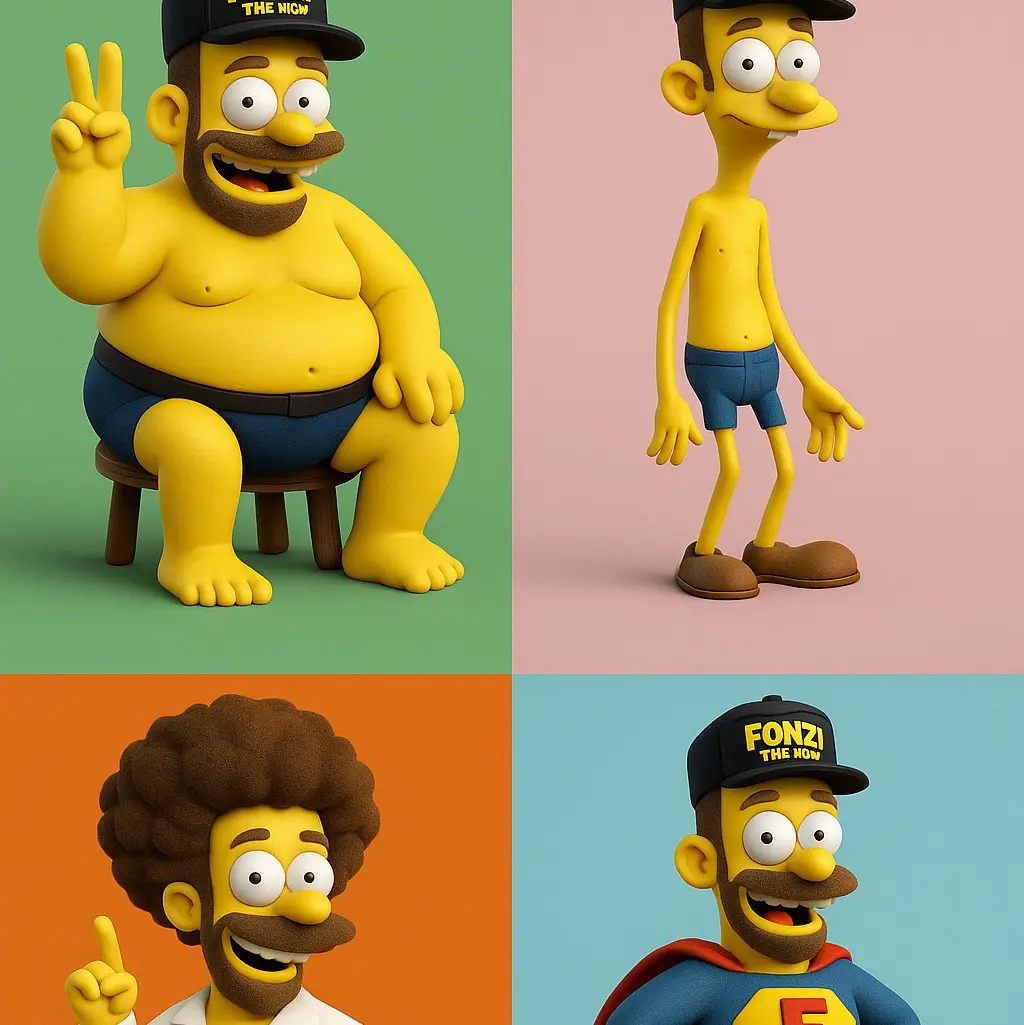 Other STL Download - Simpsons FONZi variousby Shadowpulse
