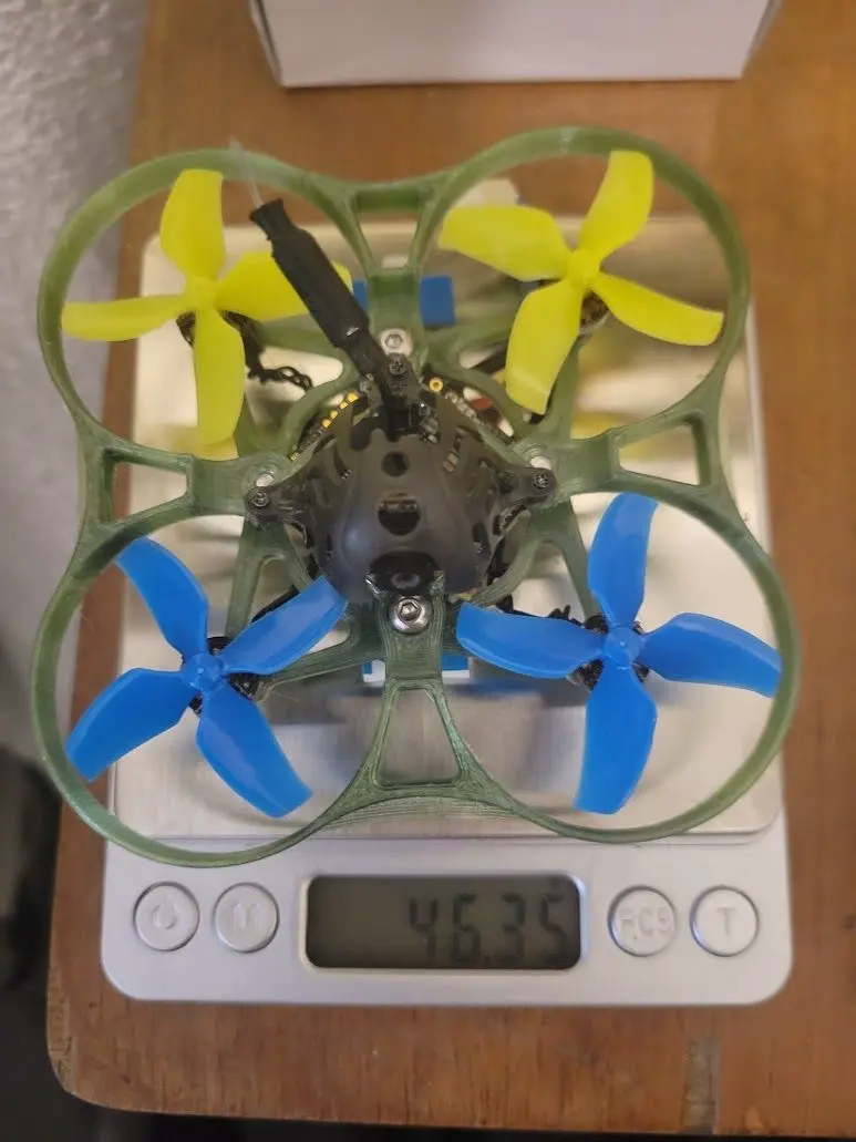 Free Drones & Aircraft STL Download - Mobula7 1S frame with ...