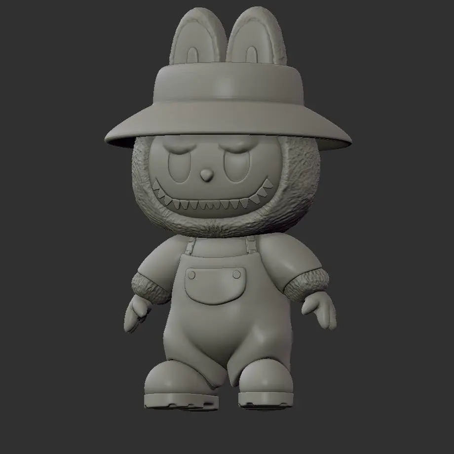 3D Printer Files | 3MF File | Labubu Fishing Toy | Creality Cloud