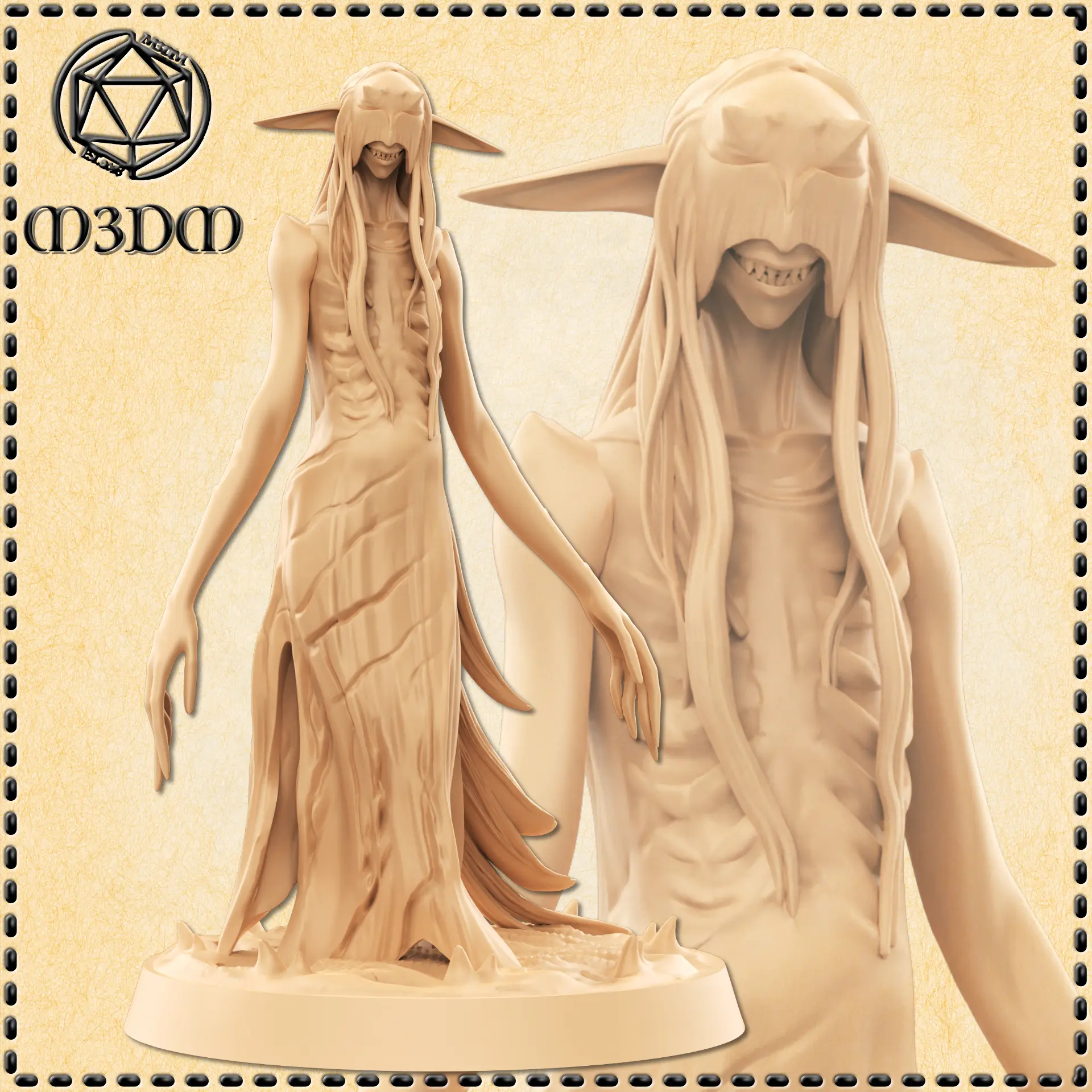 Characters & Creatures STL Download - Eldritch Blood Hagby M3DM