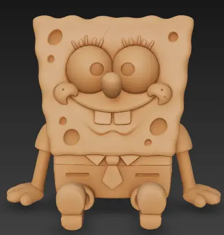 Characters & Creatures STL Download - SpongeBob SquarePants cartoonby ...