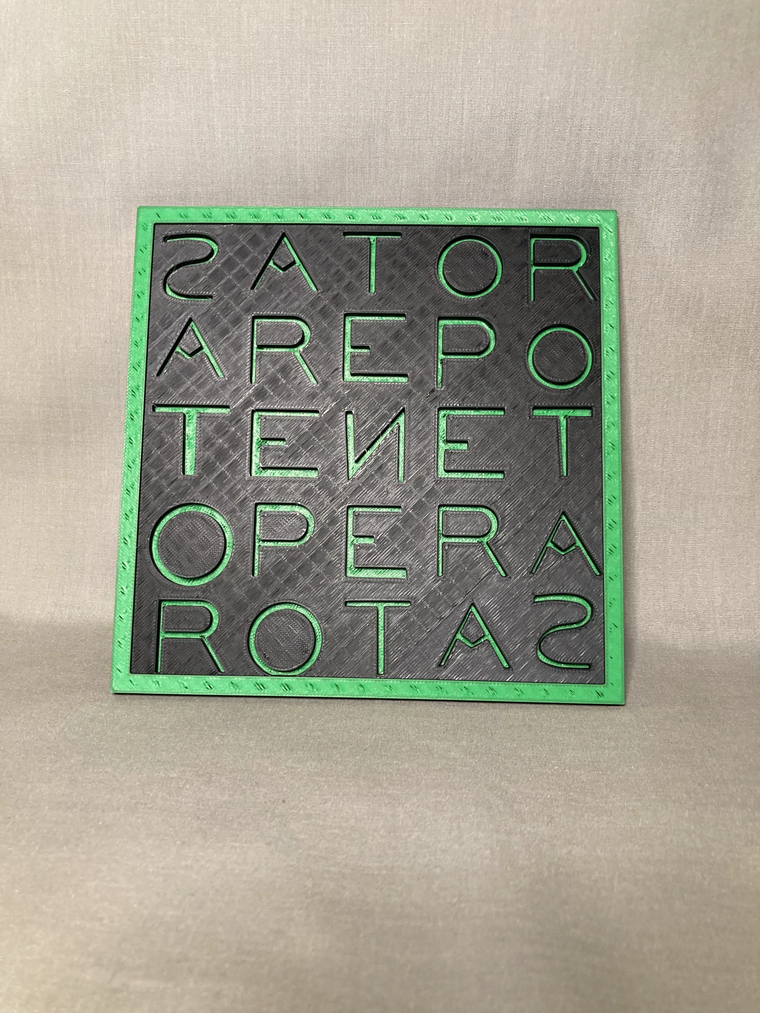 Digital Art STL Download - Sator Squareby Jonny Reb