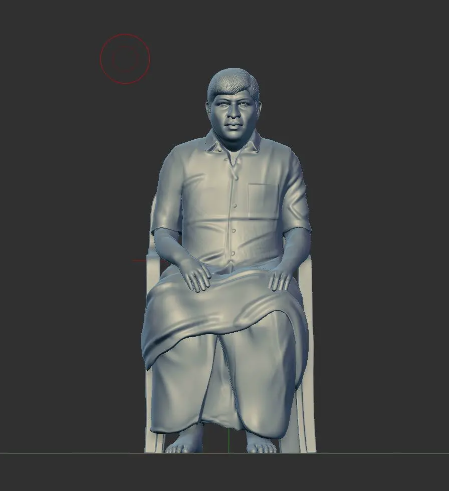 Characters & Creatures STL Download - male miniatureby KeshtoArt