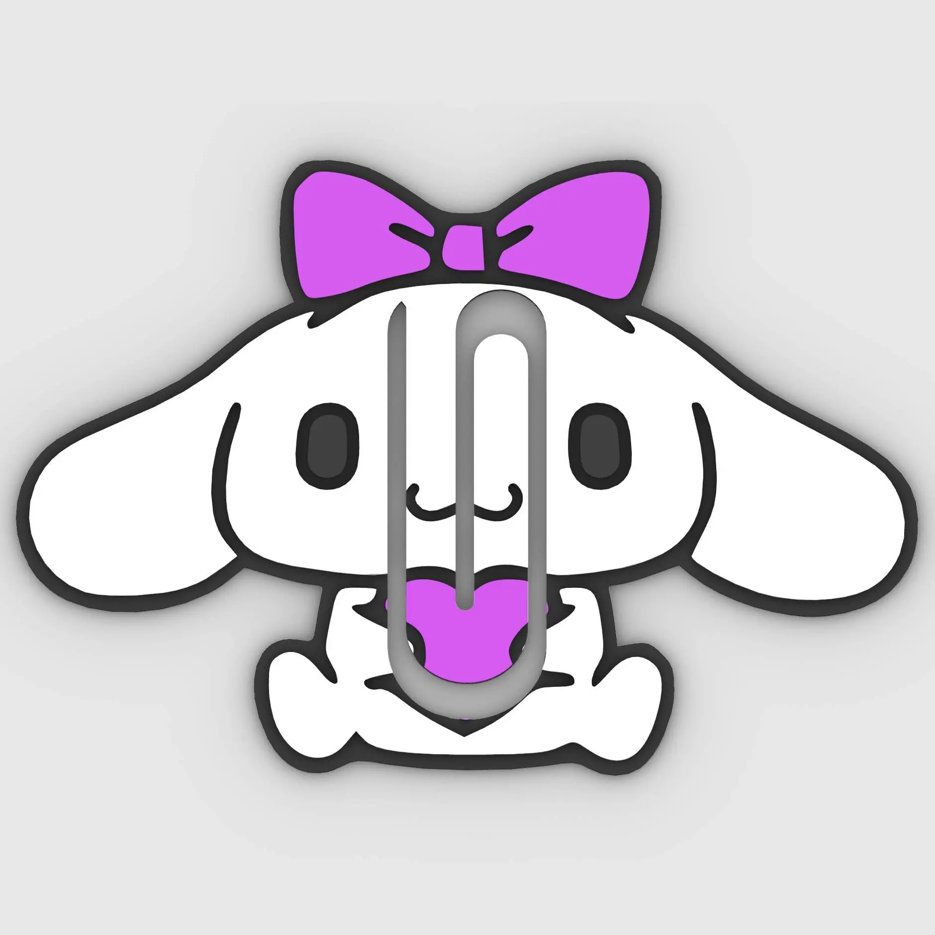 Stationery & Learning Tools STL Download - CINNAMOROLL - kawai 1-v2 ...