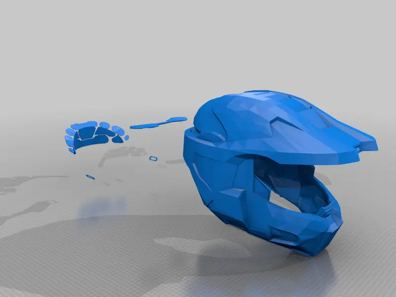 3D Printer Files | 3MF File | Halo Helmet MK VI | Creality Cloud