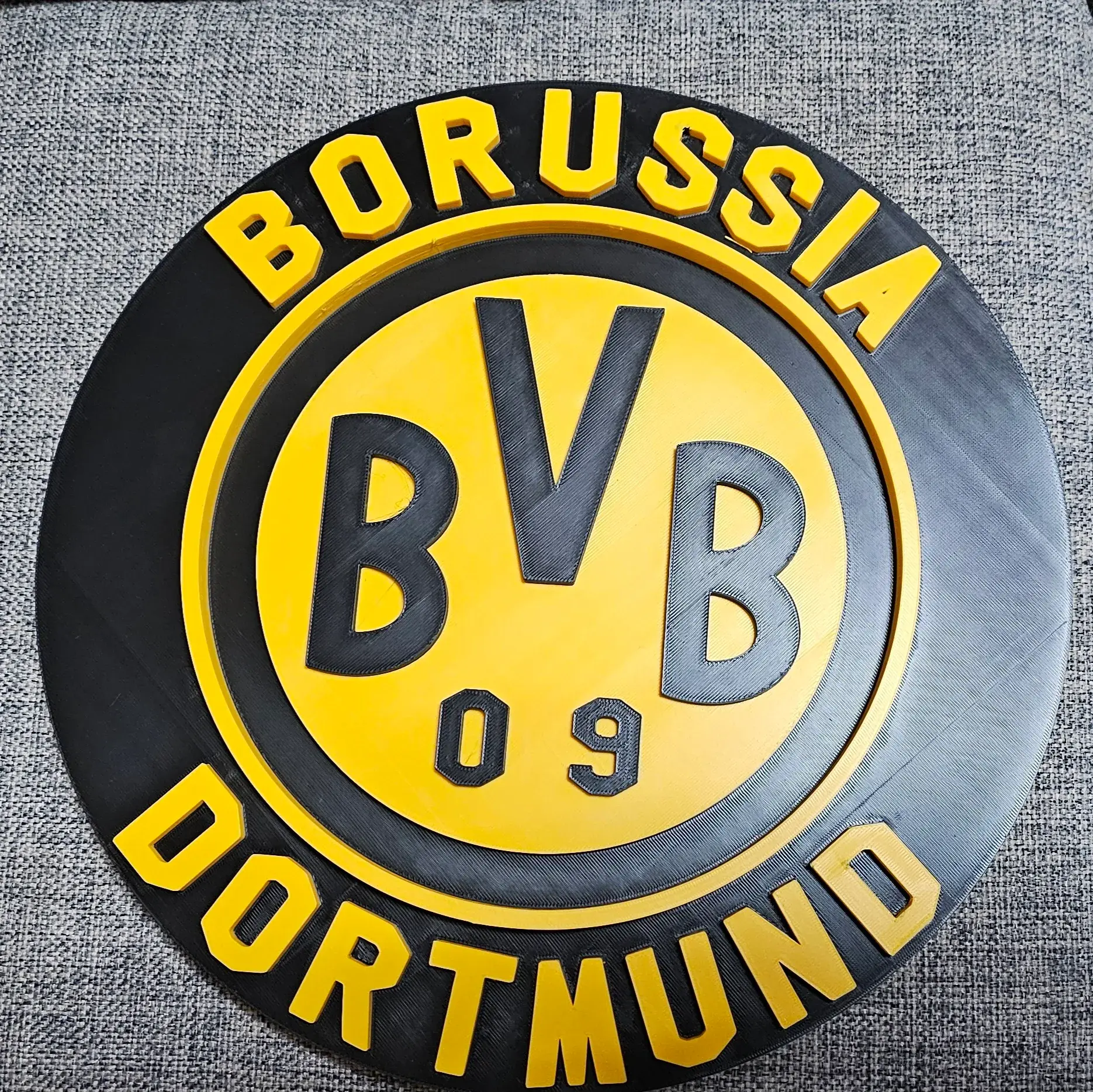 Sports & Exercise Equipment STL Download - BVB Logoby chris Design