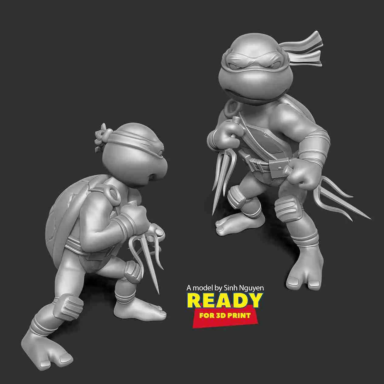 Raphael - Teenage Mutant Ninja Turtles | 3D models download | Creality ...
