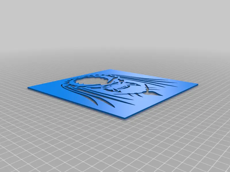 Free Characters & Creatures STL Download - Predator stencilby SMT_M 🦊
