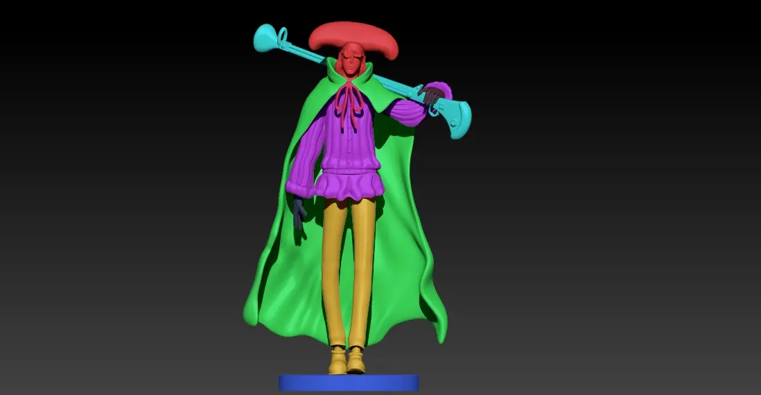 Other STL Download - VAN AUGUR - BLACKBEARD PIRATES - ONE PIECEby ...