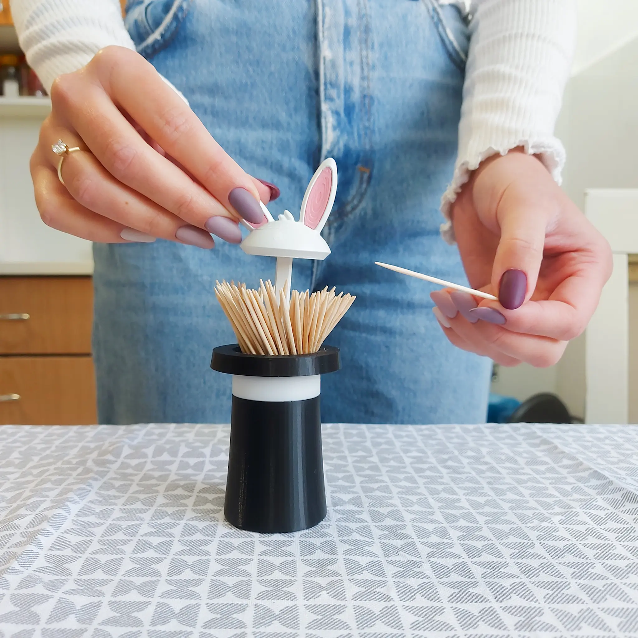 Other STL Download - The Magic Toothpick Holderby eyf_design