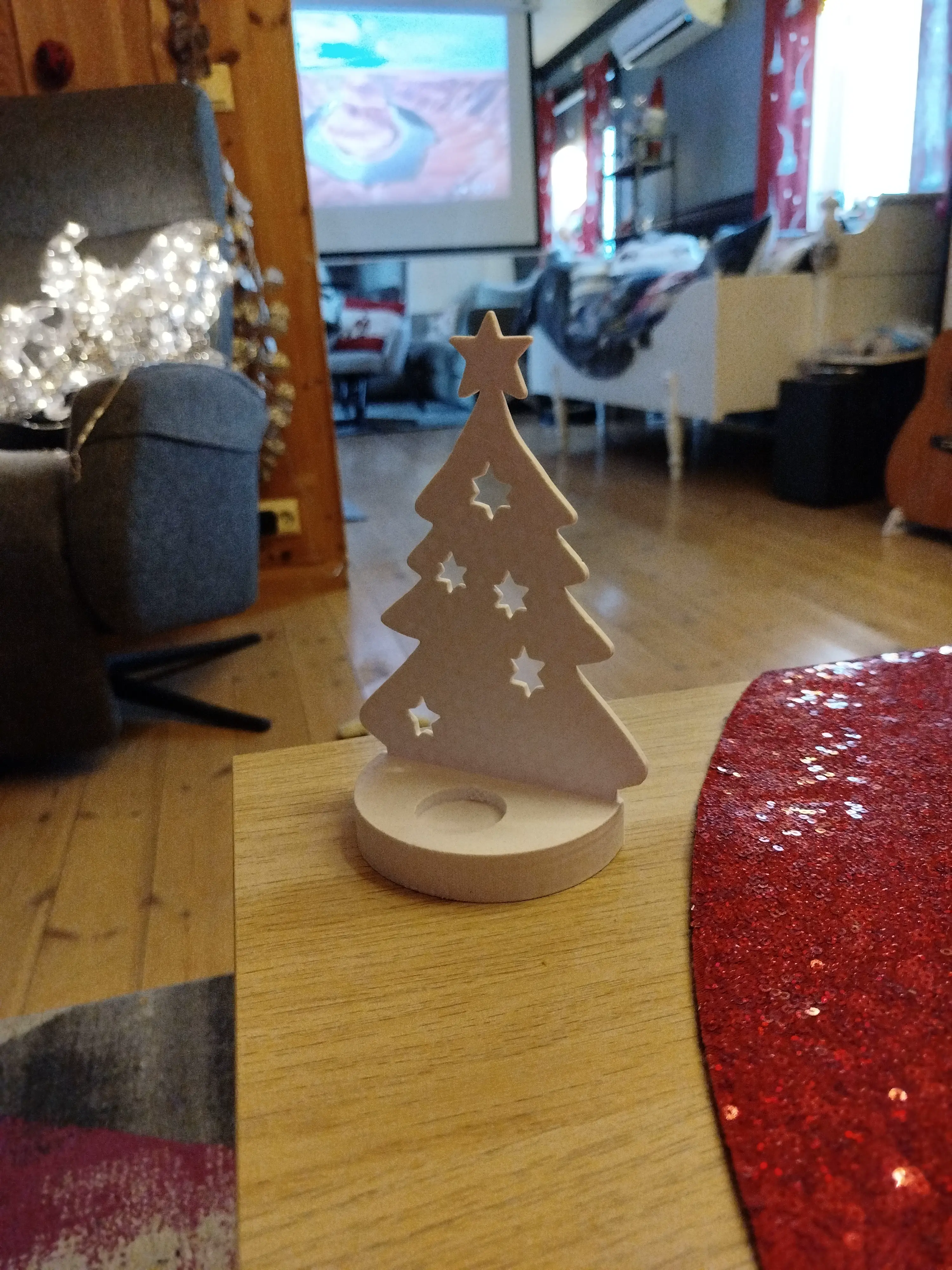 Home Decorations & Ornaments STL Download - Tree tea light standby Myhr86