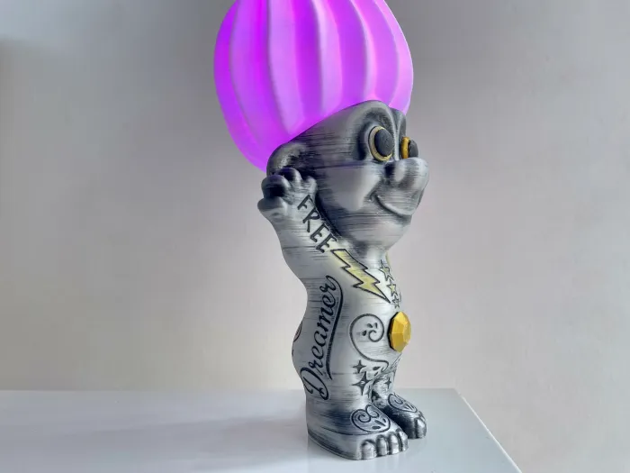 Lighting & Lamps STL Download - TROLL SWAG LAMP/PLANTER/CONTAINERby ...
