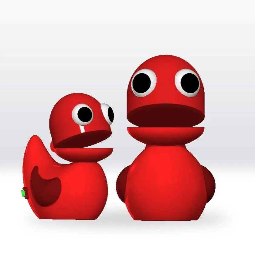 Characters & Creatures STL Download - Repo Duck STL file - 3D Model ...