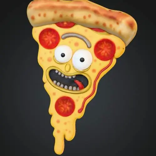 3D Printer Files | 3MF File | Rick pizza (rick and morty) | Creality Cloud