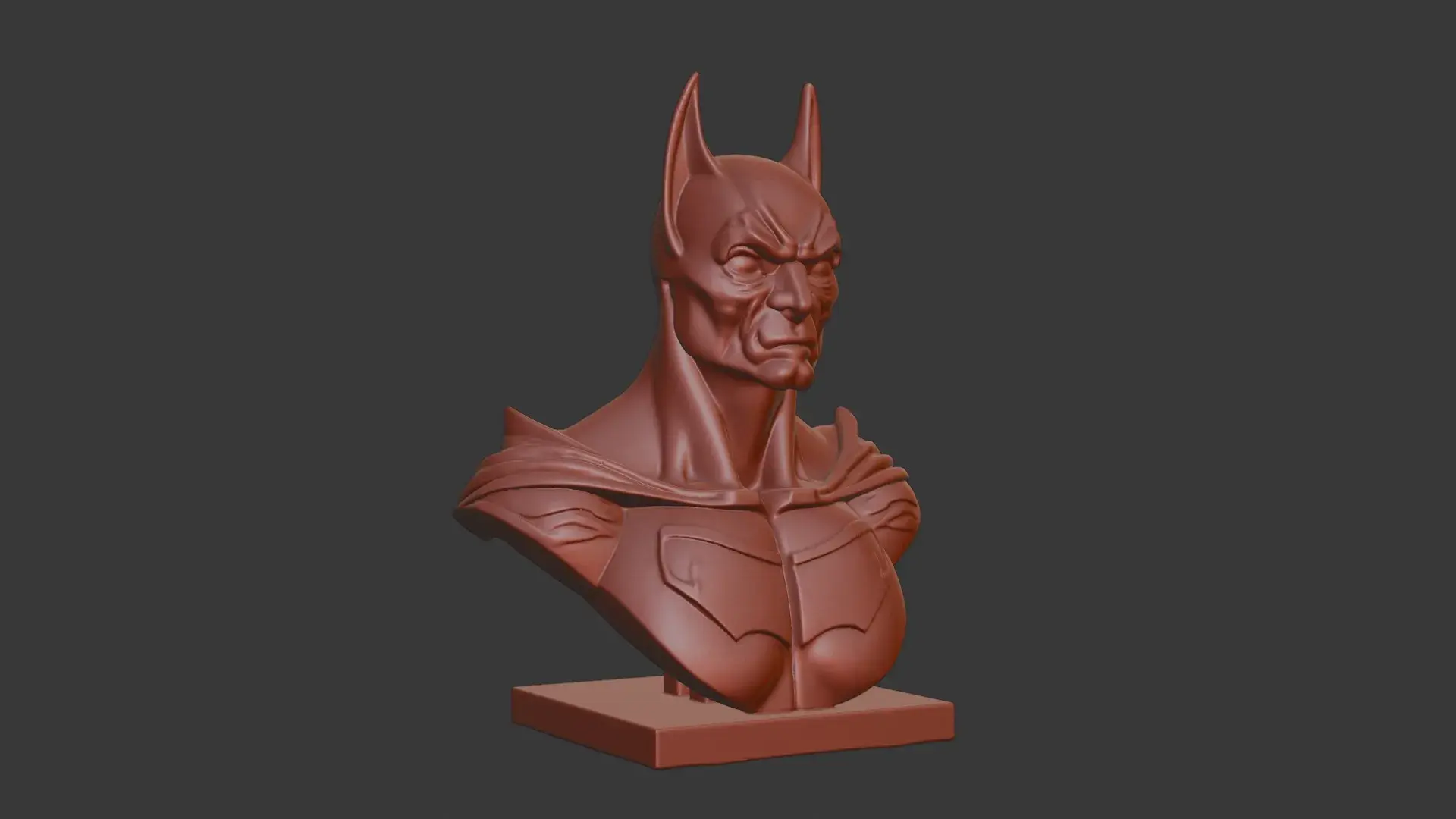 Other STL Download - Bat Bust 3D Model - STL Printable Gothic Decorby ...