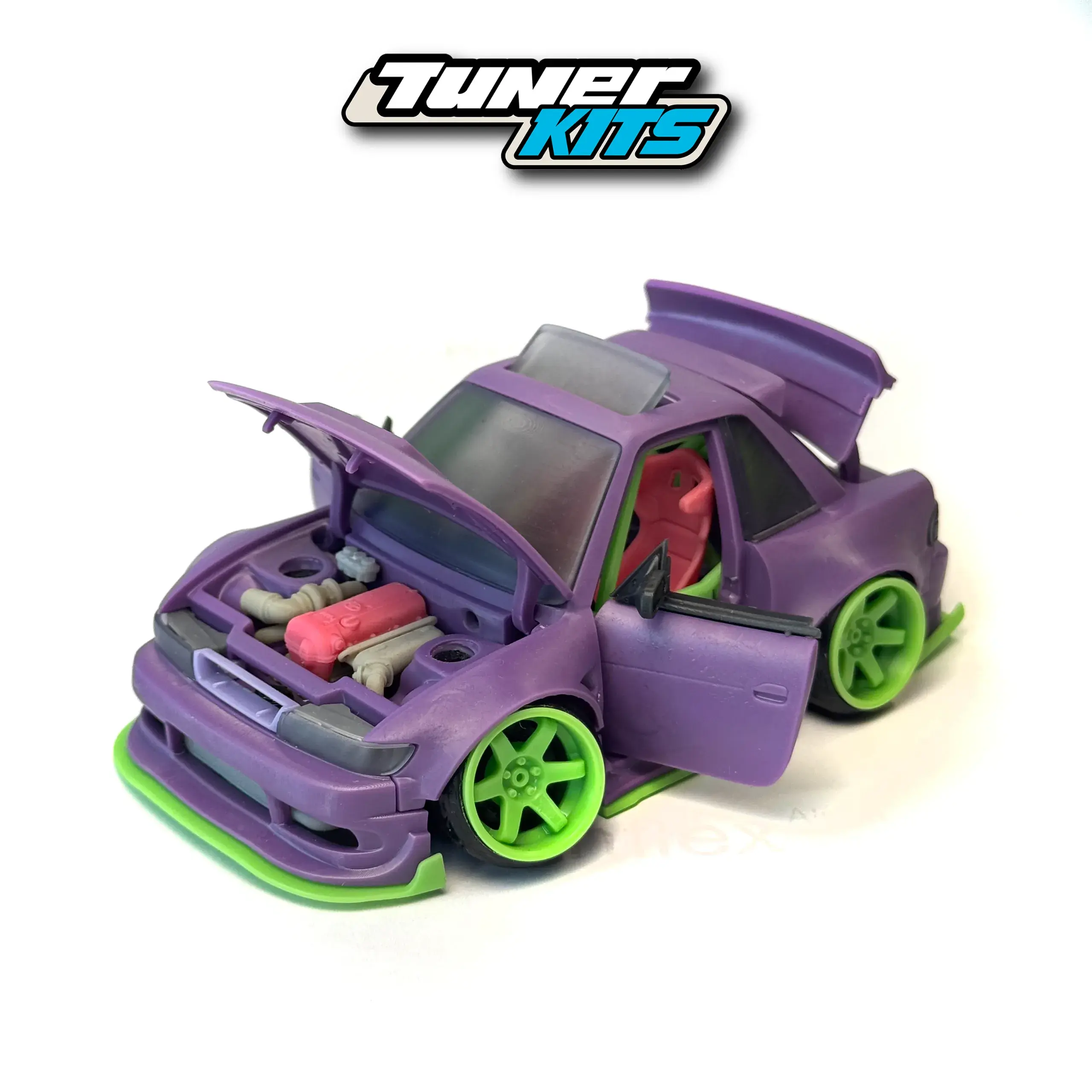 Vehicles & Machinery STL Download - Silvia S13 ProDrift Tooned model ...