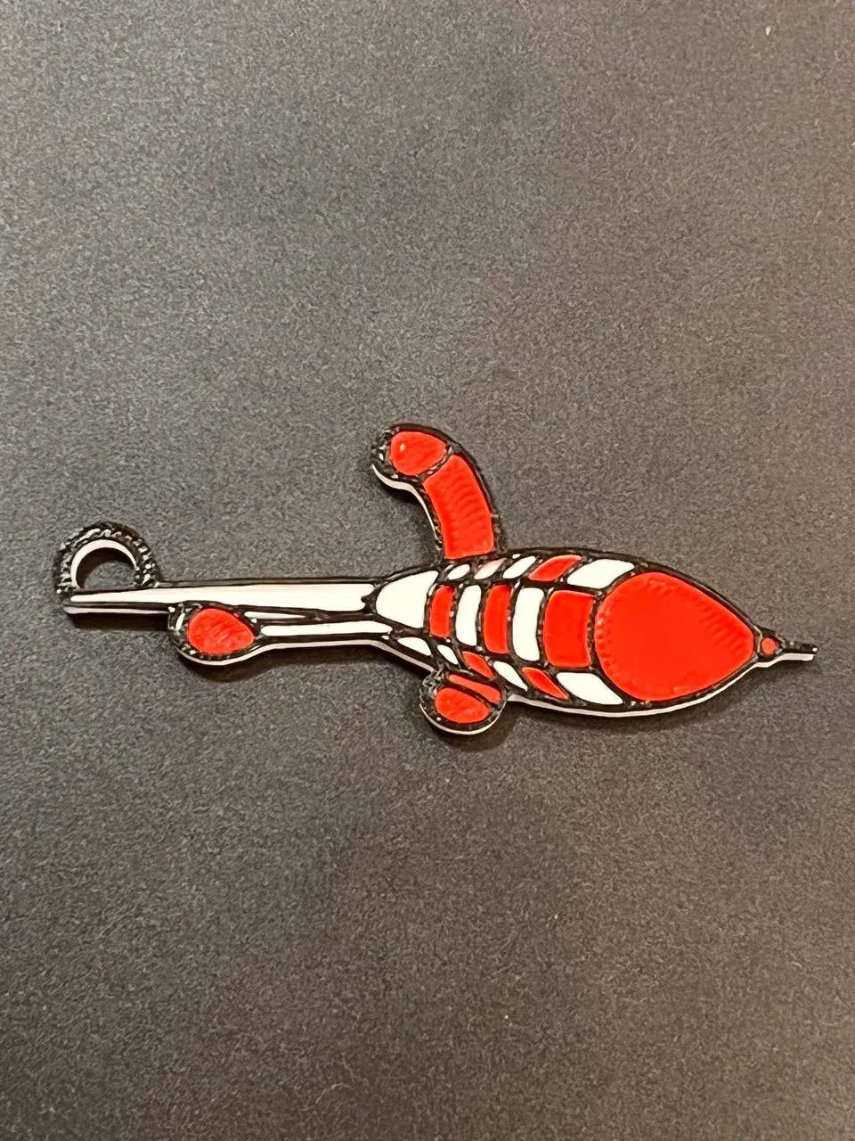 3D Printer Files | 3MF File | Keychain Tintin SpaceShip | Creality Cloud
