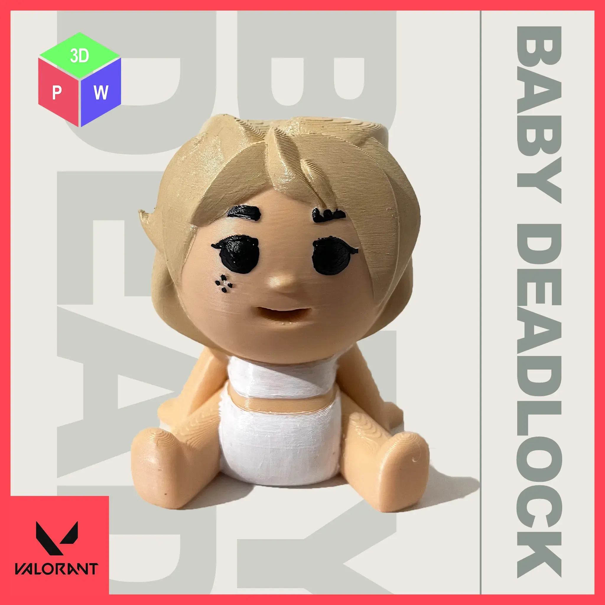 Other STL Descarga - Valorant - Baby Deadlock - 3D PRINT WIZARDRY