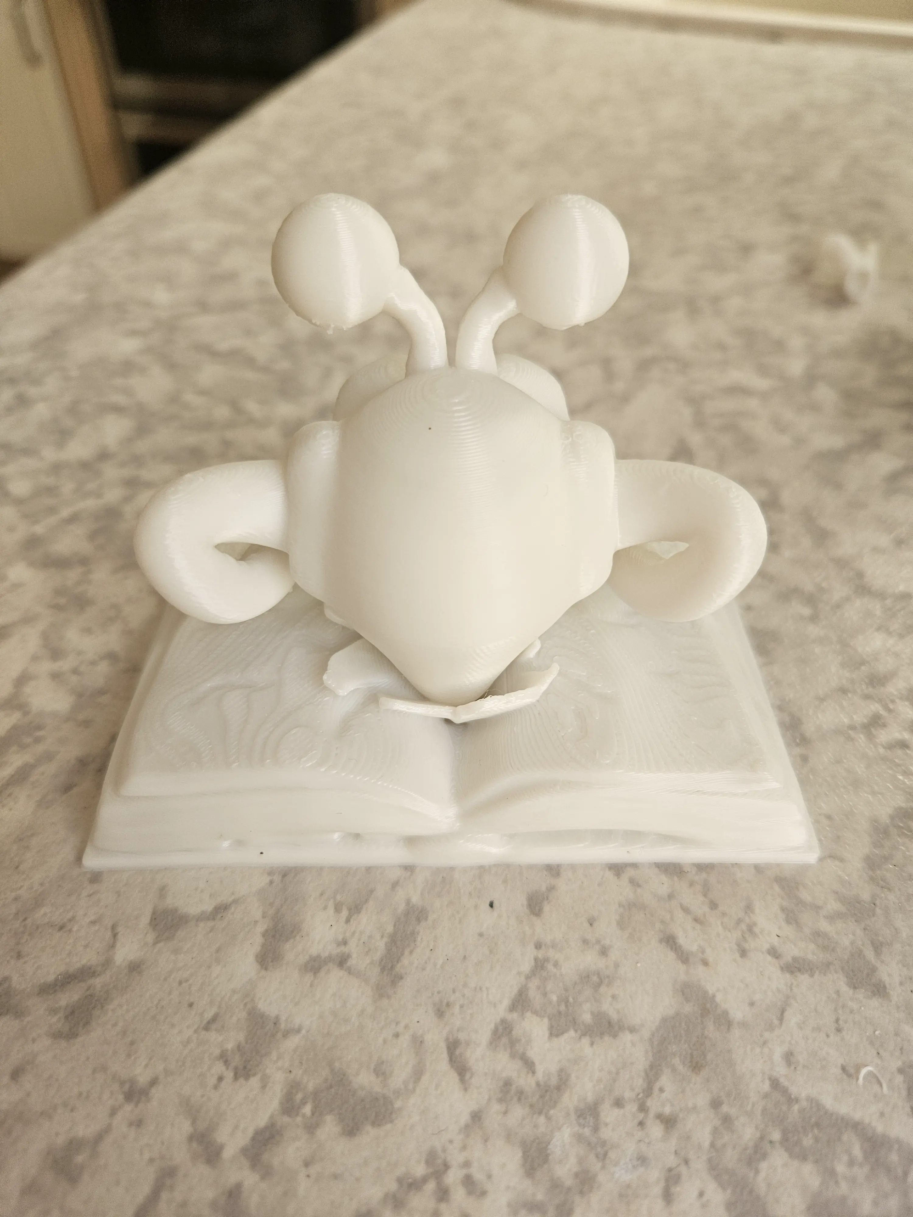 Sculptures & Artworks STL Download - book monster, halloween decorby ...