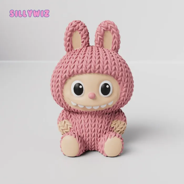 Characters & Creatures STL Download - Labubu Knitted - Crochet - No ...
